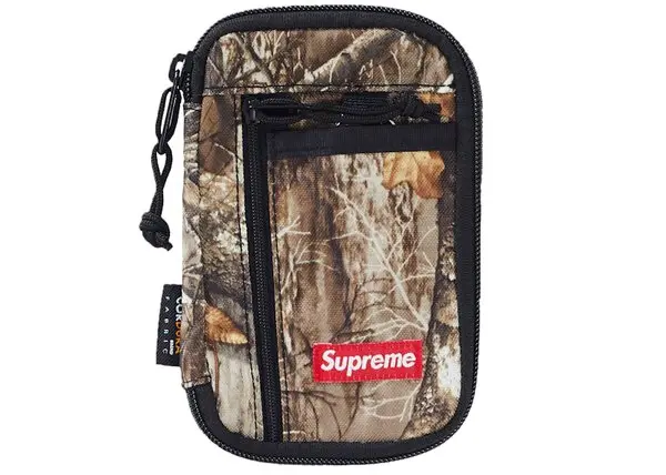 Supreme Small Zip Pouch - Real Tree Camo | Editorialist
